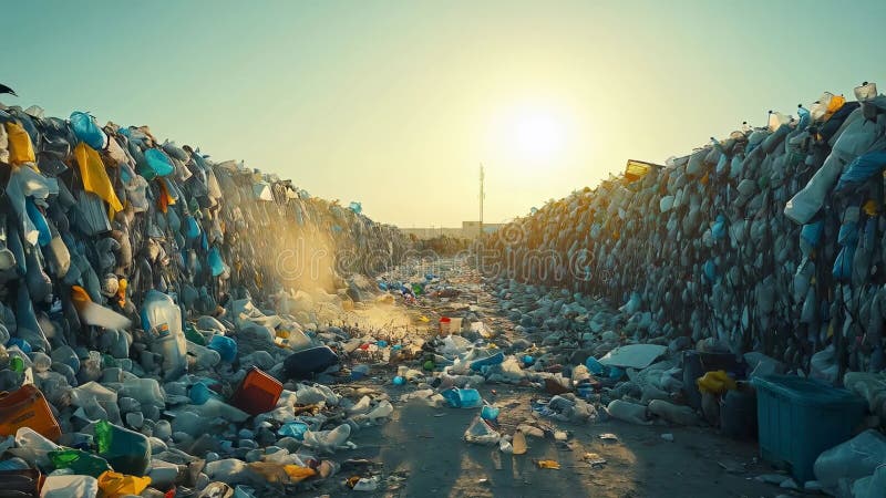 Waste Management and Pollution Challenges Stock Video - Video of hazard ...