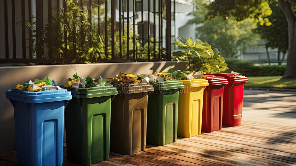 Waste Managment and Recycling Stock Image - Image of bottle, plastic ...
