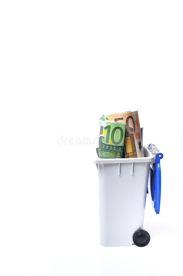 Waste money stock image. Image of financial, european - 17175185