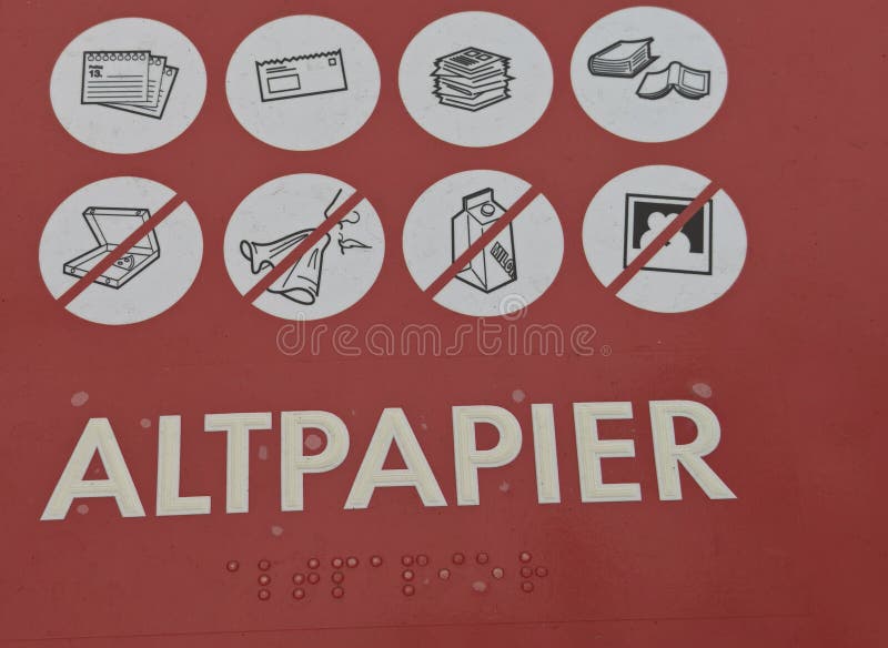 Waste Paper and Waste Paper Disposal Stock Photo - Image of problem ...