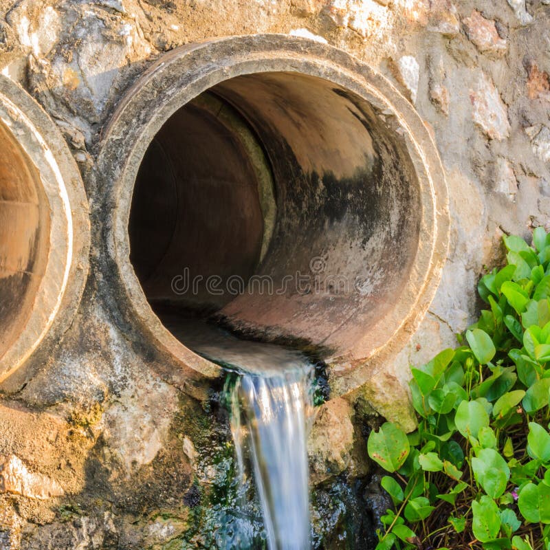 Waste pipe sewage stock photo. Image of tube, drain, sewer - 2204522