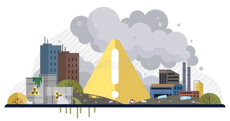 Waste Pollution. Environmental Conservation Efforts Focus on Reducing ...