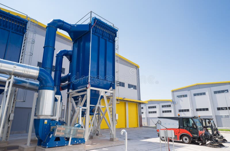 Waste Silo in Recycling Waste To Energy Plant Editorial Photo - Image ...