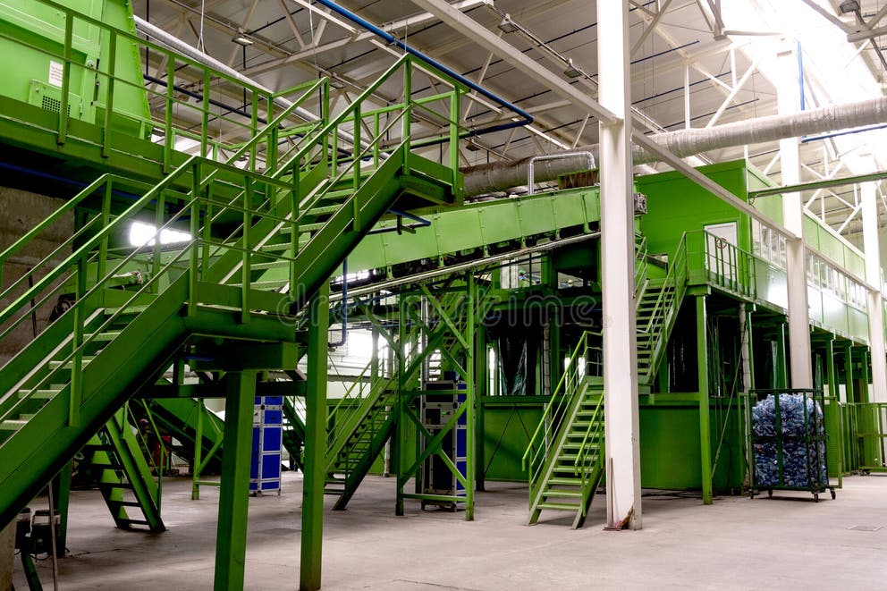 Waste Processing Plant. Technological Process for Acceptance, Storage ...