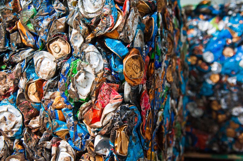 Waste recycling factory stock photo. Image of manufacturing - 169700546