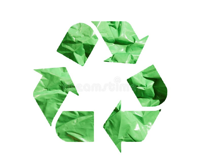 Green Plastic Garbage Bag Texture Background. Waste Recycling Concept ...