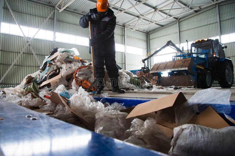 Recycling Factory editorial stock photo. Image of factory - 24240228