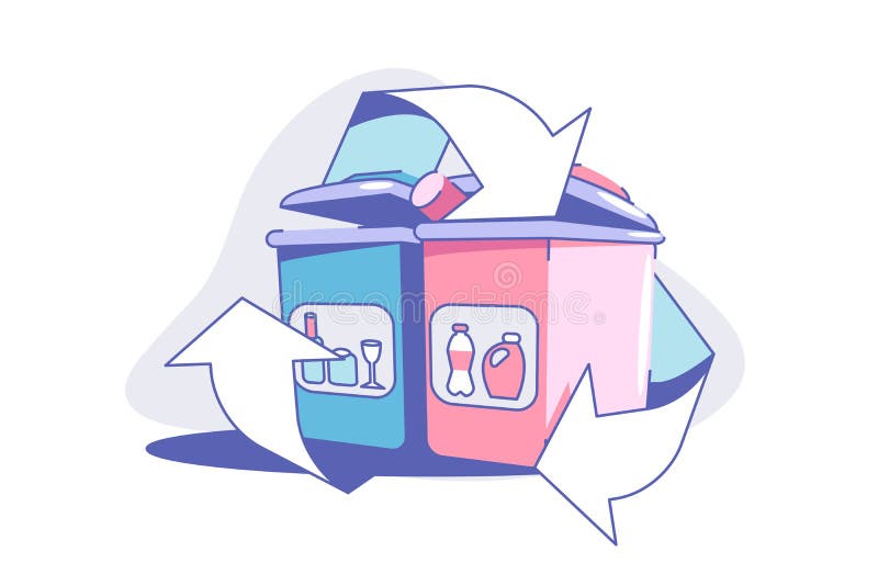 Recycling Process Stock Illustrations – 4,149 Recycling Process Stock ...