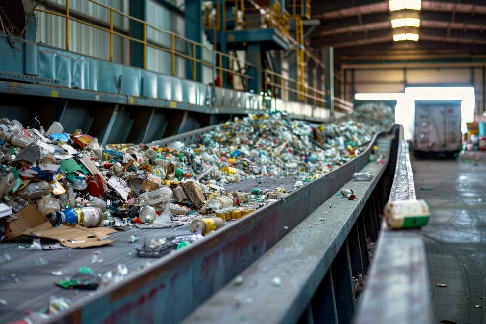 Waste and Rubbish Sorting Concept Stock Photo - Image of discard ...