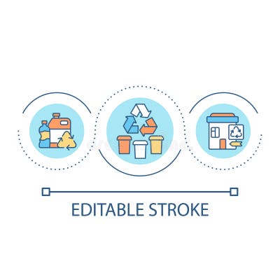 Waste Segregation Logo Stock Illustrations – 227 Waste Segregation Logo ...