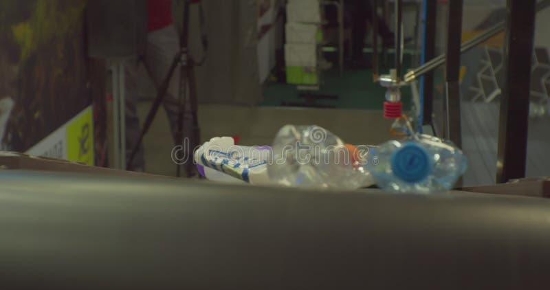 Waste Sorting Center.industrial Recycling of Plastic Packaging Stock ...