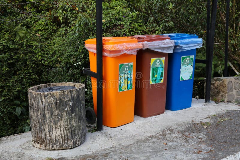 Waste sorting in Malaysia editorial stock image. Image of sabah - 335602269