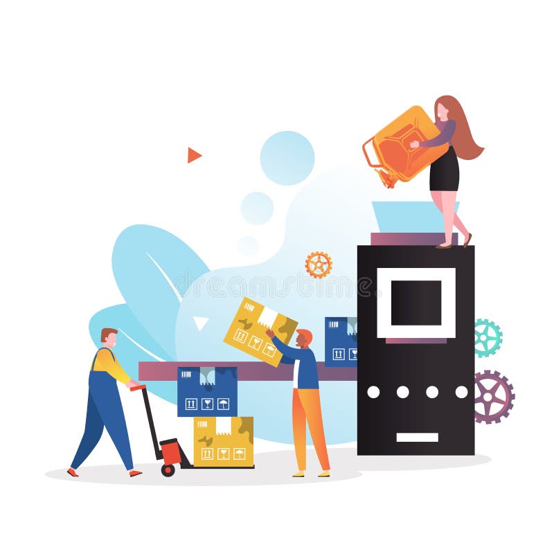 Sorting Station Stock Illustrations – 191 Sorting Station Stock ...