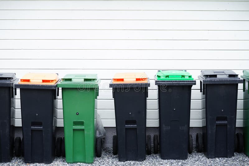 Waste Sorting and Recycling Bins.Recycling and Separate Waste ...