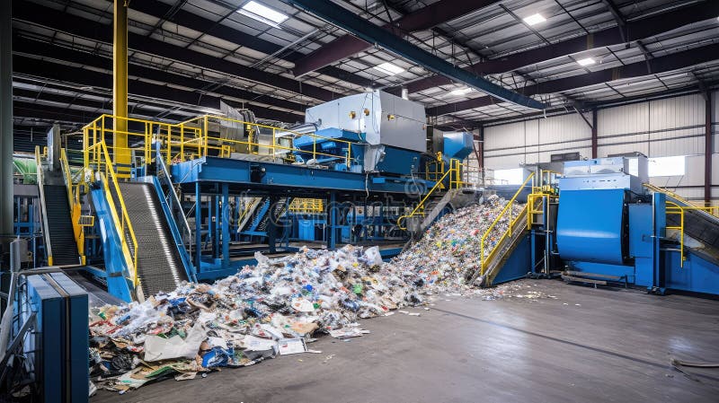 Waste Technology Environment Stock Illustration - Illustration of ...