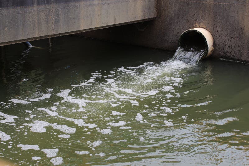 Waste water stock photo. Image of flow, environment, pollution - 26432668