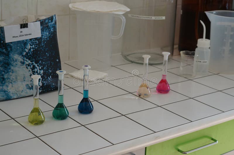 Waste water laboratory 1 stock photo. Image of environmental - 276281306