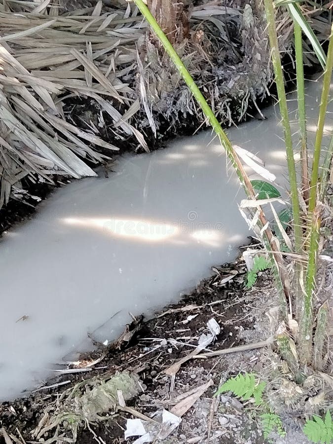 Waste Water from Natural Stone Milling Industry? Stock Photo - Image of ...