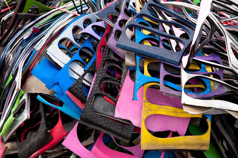 Wasted Rubber Sheet stock image. Image of colorful, shoe - 18688795