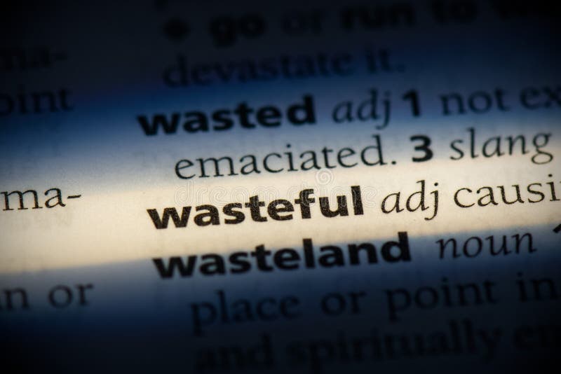 The Concept of Wasteful Use of Water. Open Kitchen Faucet Spouting ...