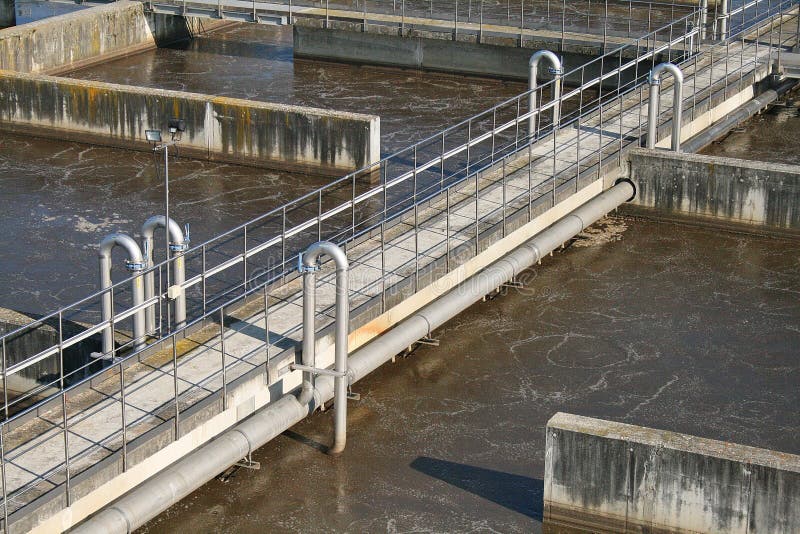 Wastewater stock image. Image of reduce, tank, aerated - 11972163