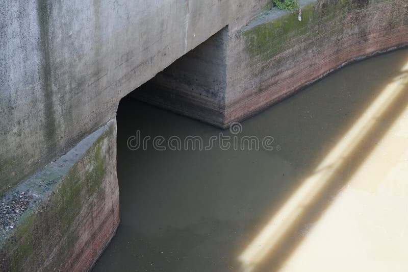 Wastewater inlet chute stock image. Image of environmental - 276281337