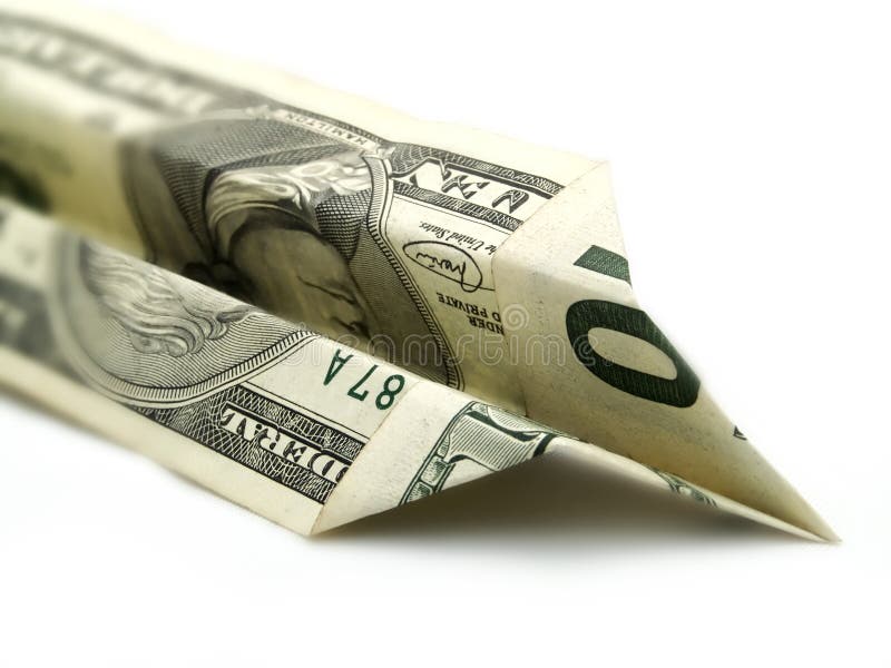 Wasting Money stock image. Image of dollar, finance, metaphor - 2421053