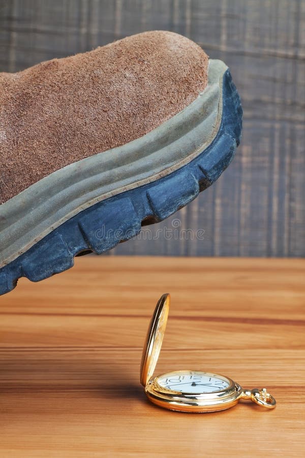 Wasting time to waste. stock photo. Image of oldfashioned - 29867942