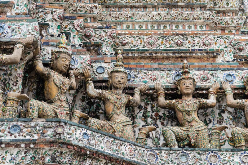 Wat Arun stock photo. Image of culture, craft, shape - 45547802