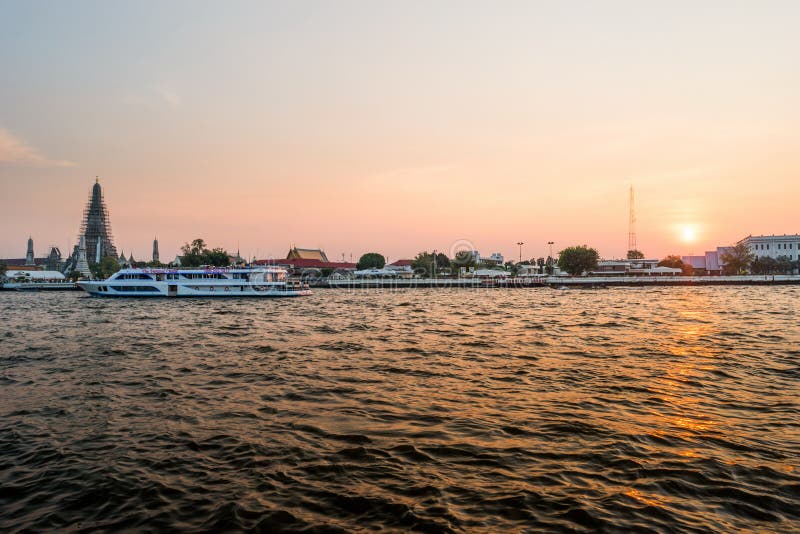 Temple Sunset stock photo. Image of buddhism, budda, guide - 15739702