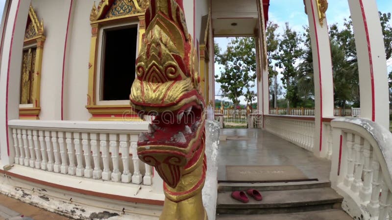 Wat Chalong Temple in Chalong Subdistrict Stock Footage - Video of ...
