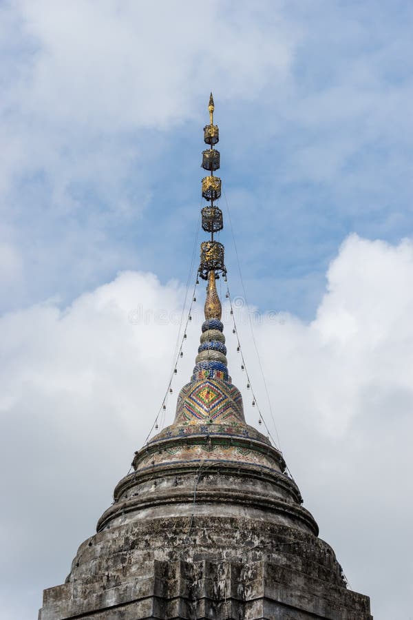 Wat Luang Chan Chiang rai stock photo. Image of chiang - 72941580
