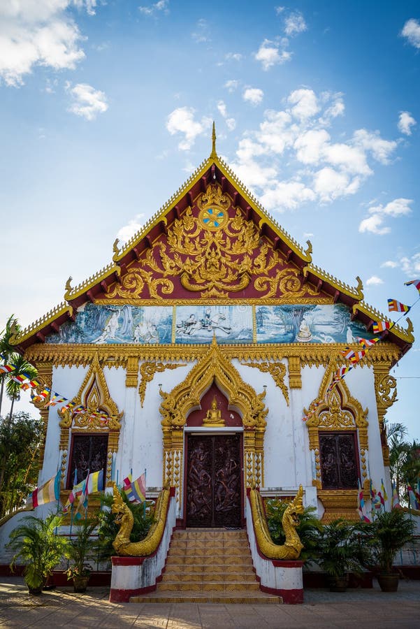 Wat Luang Pakse stock photo. Image of nature, travel - 75079858