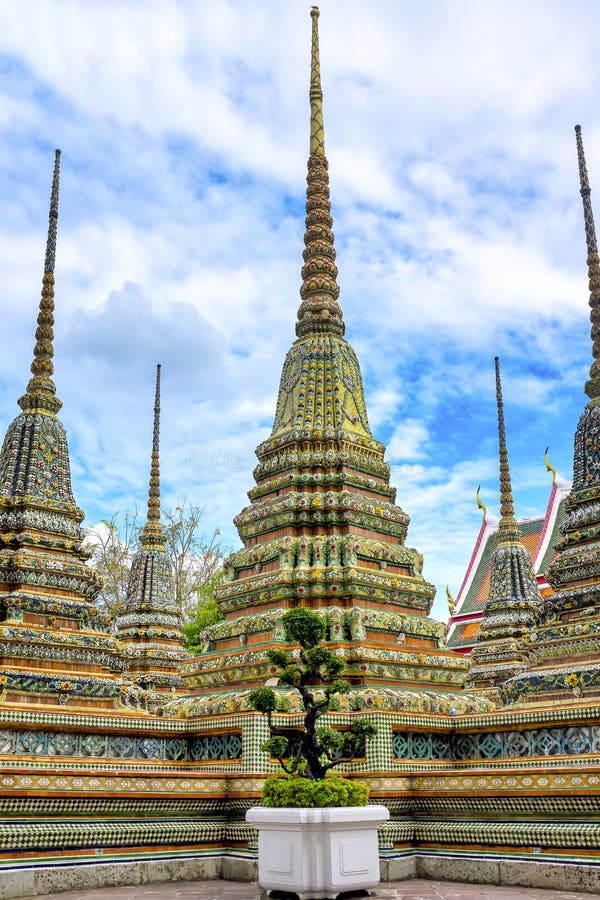Wat Pho stock photo. Image of stupa, chedi, exterior - 259577570