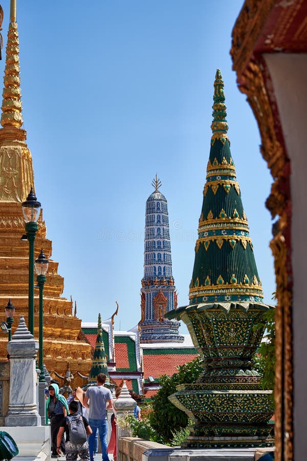 Wat phra kaew stock image. Image of culture, construction - 85524273