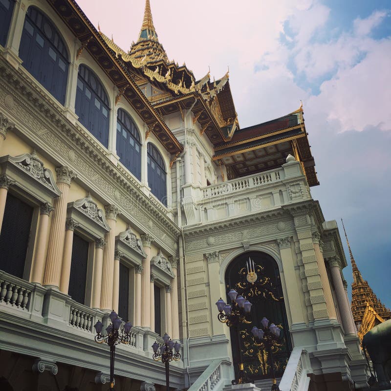 Wat phra kaew stock photo. Image of tourism, kaew, facade - 77034076