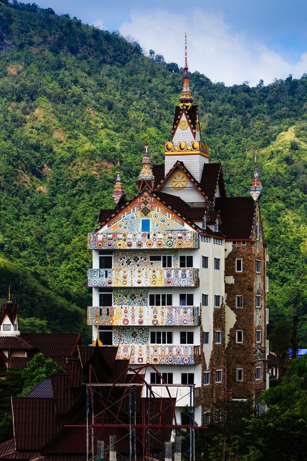 Wat Phra that Phasornkaew is a Place for Meditation Stock Image - Image ...