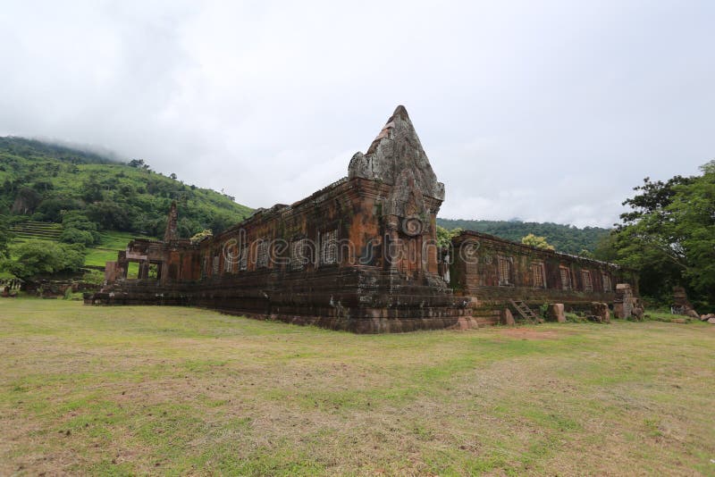 Wat Phu temple stock image. Image of landmark, history - 47054077