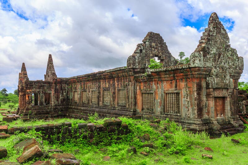 Wat Phu or Vat Phou stock image. Image of southern, buddha - 83170867