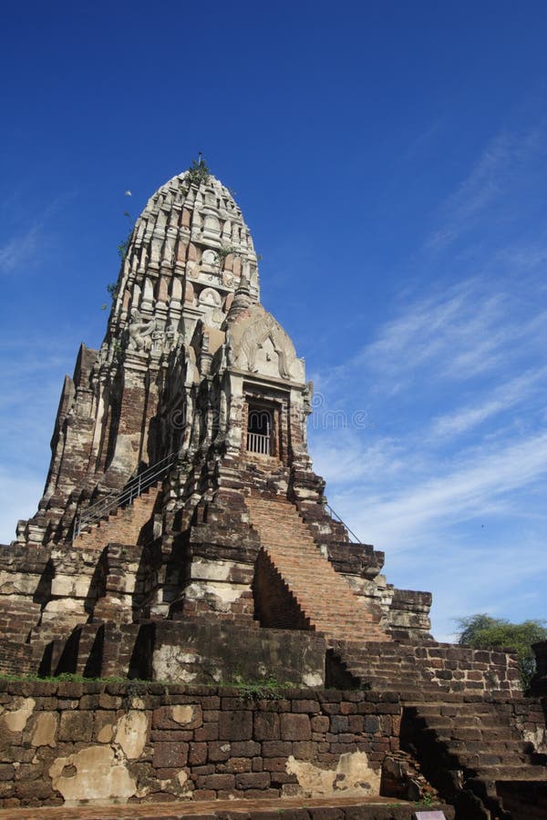 Wat Ratchaburana in Ayutthaya, Thailand Stock Image - Image of door ...