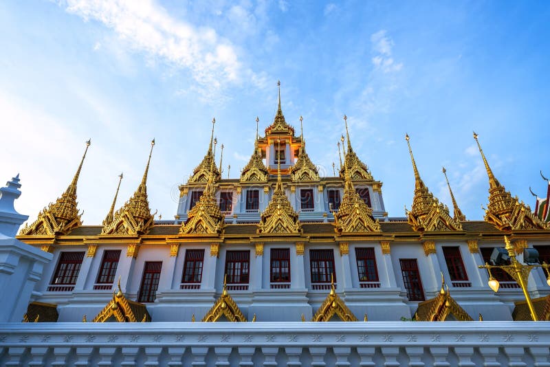 Loha Prasat Wat Ratchanatda Stock Image - Image of heritage, beautiful ...