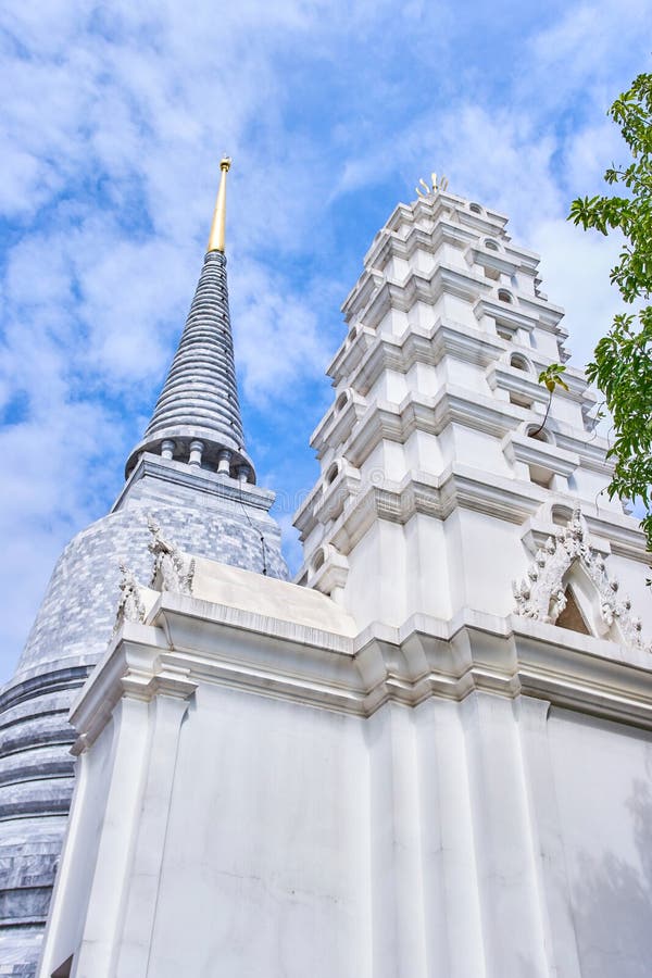 Wat Ratchapradit Pagoda View in Thailand Stock Image - Image of ...
