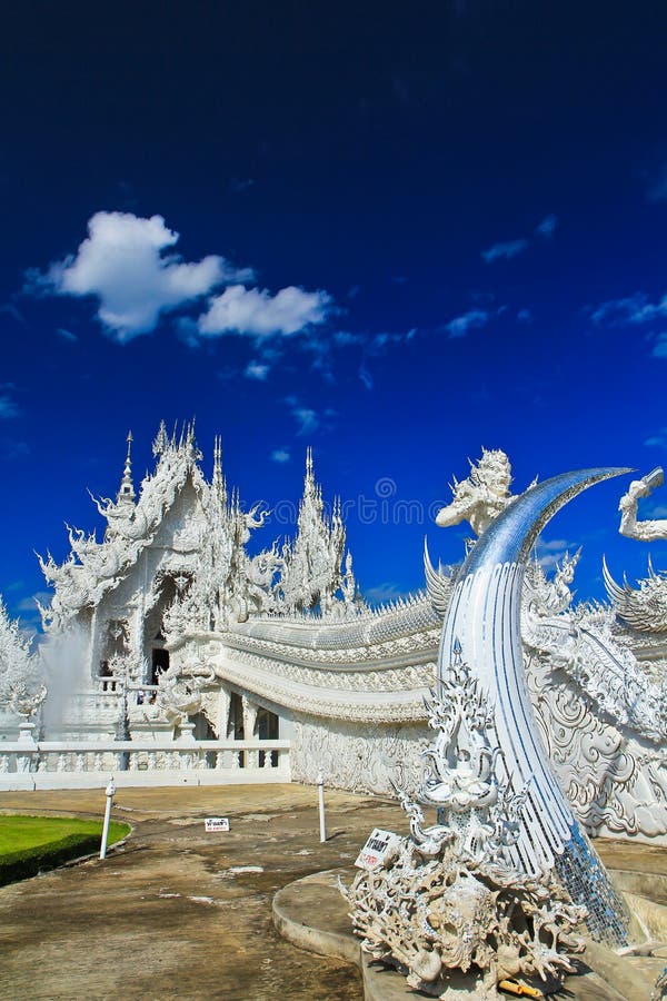Wat Rong Khun stock photo. Image of culture, contemplation - 27551578