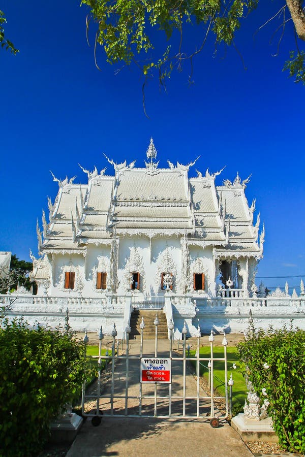 Wat Rong Khun in Chiangrai Province, Thailand Stock Photo - Image of ...