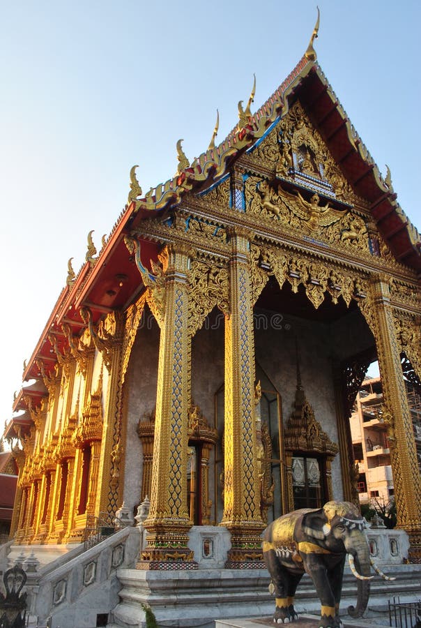 Wat Samien Nari Buddhist Temple in Bangkok Thailand Stock Image - Image ...