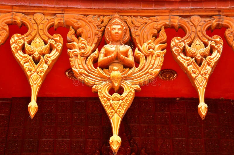 Wat Samma Chanyawat at Bangkok Stock Photo - Image of lifestyle, thung ...