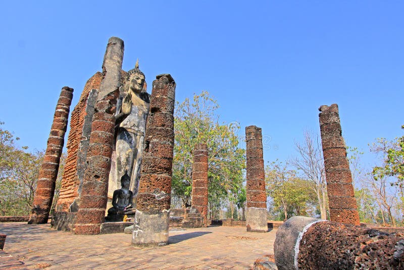 Wat Saphan Hin Sukhothai Thailand A World Heritage Site Located