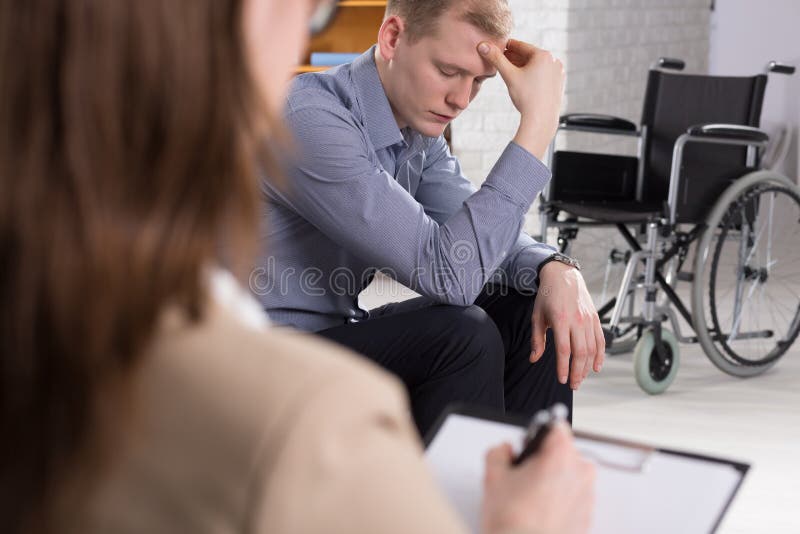 Tiener Na Traumatische Gebeurtenissen Stock Afbeelding - Image of ...