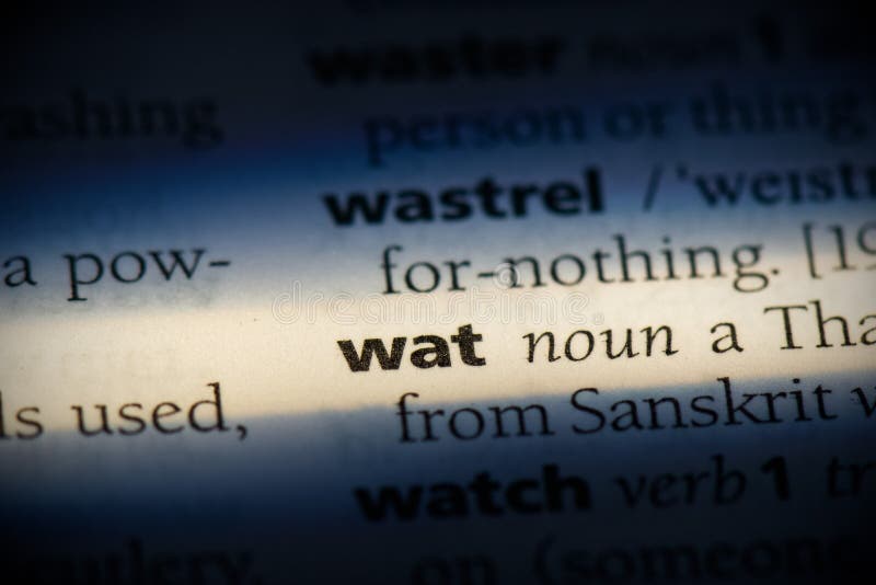 Wat stock image. Image of close, info, english, highlight - 161577613