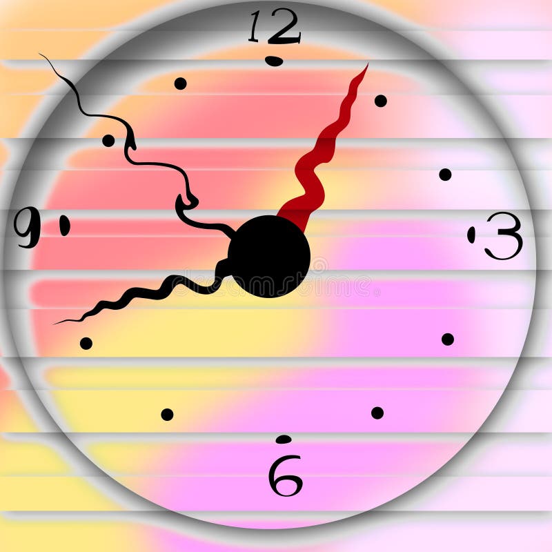 Watch stock illustration. Illustration of black, time - 11241012